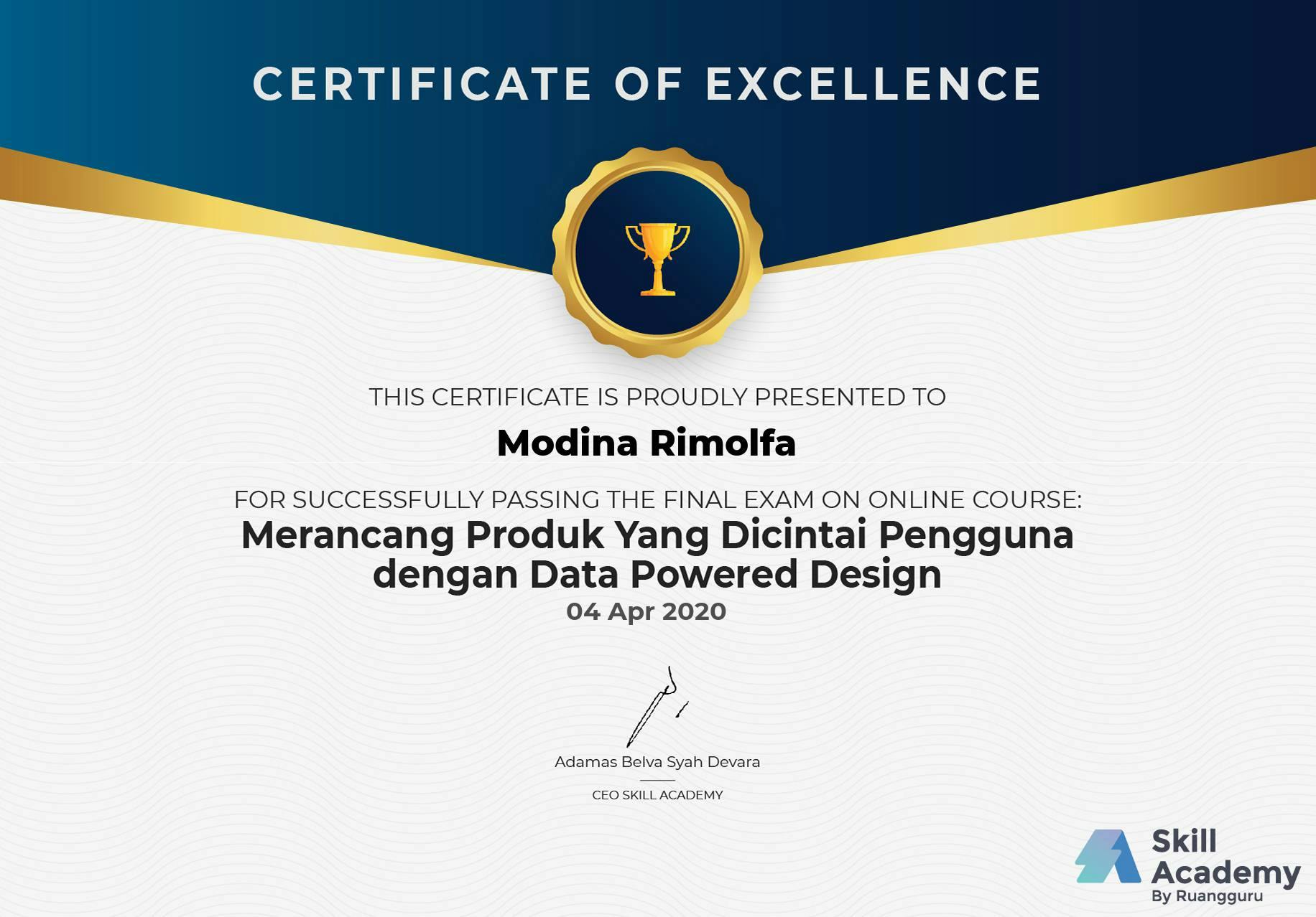 Modina Rimolfa - Creative Director | Creative Ideation, Branding, Creative Direction | Graphic ...